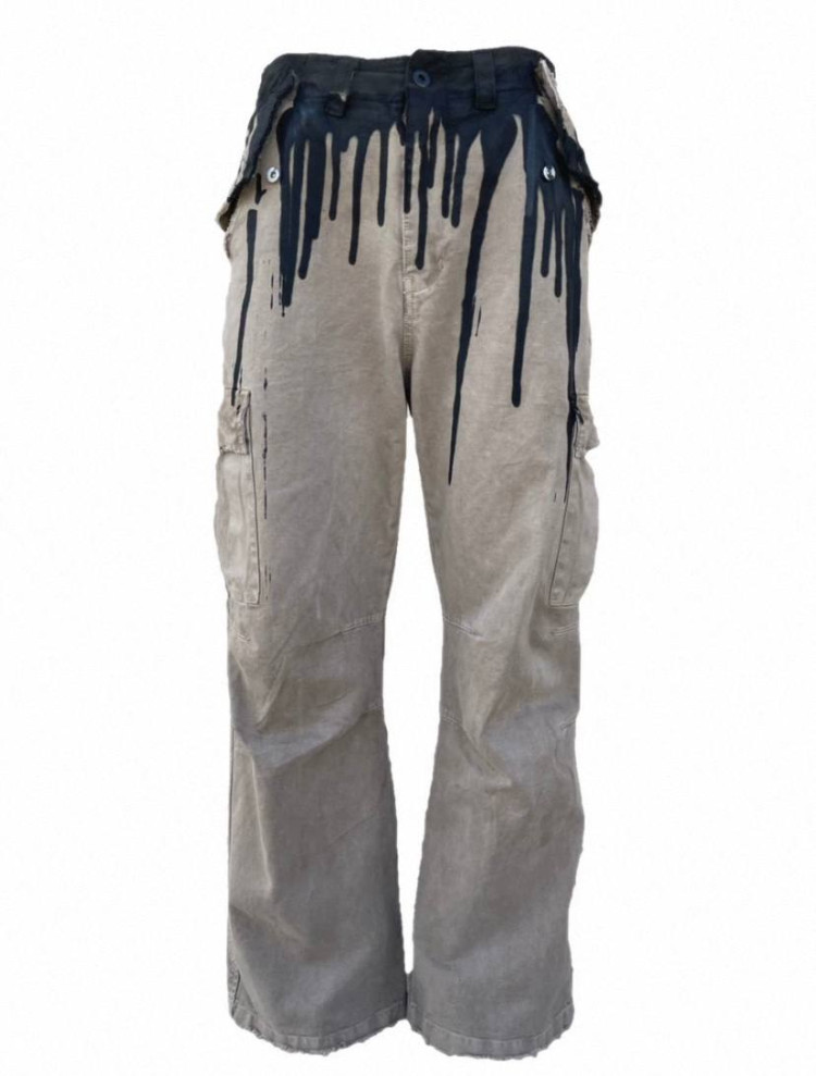 Брюки Cargo Hell System - Black Dye